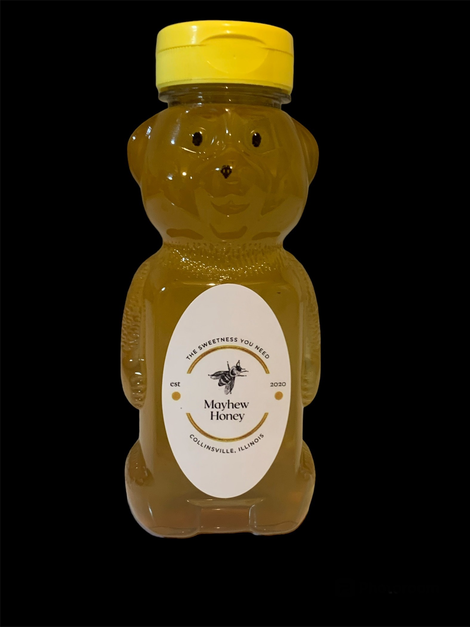 12 ounce squeeze bear - Mayhew Honey