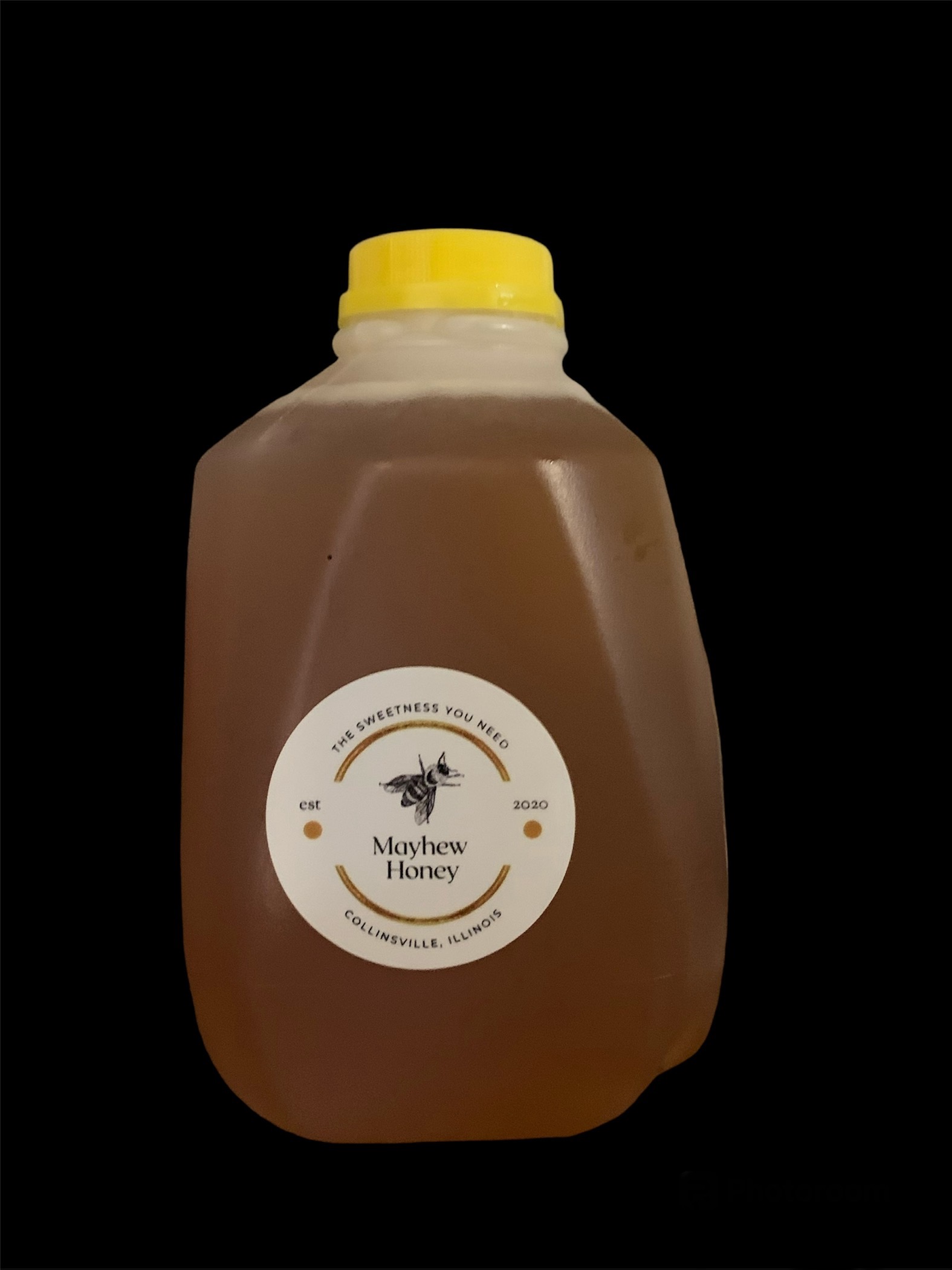 3 pound plastic bottle - Mayhew Honey